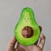 Papercraft Avocado, Paper Low Poly 3d Model, Creativity Kit, Creative ...