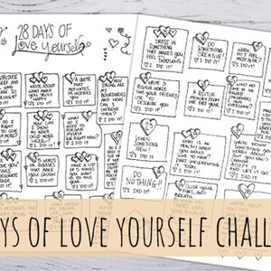 Love Yourself Journal Pack Valentines Day Just for You 8 - Etsy