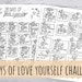 Love Yourself Journal Pack Valentines Day Just for You 8 - Etsy