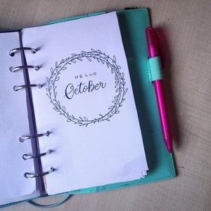 12 Months Cover Journal Pack! Printable for Your Journal, a Whole Year ...