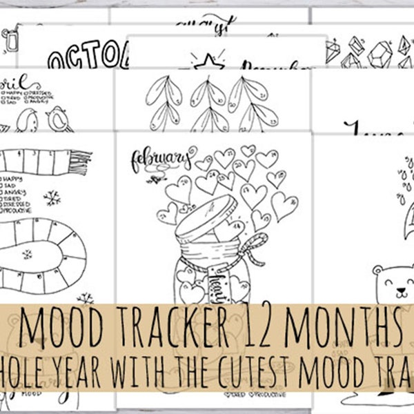 Mood Trackers - Etsy