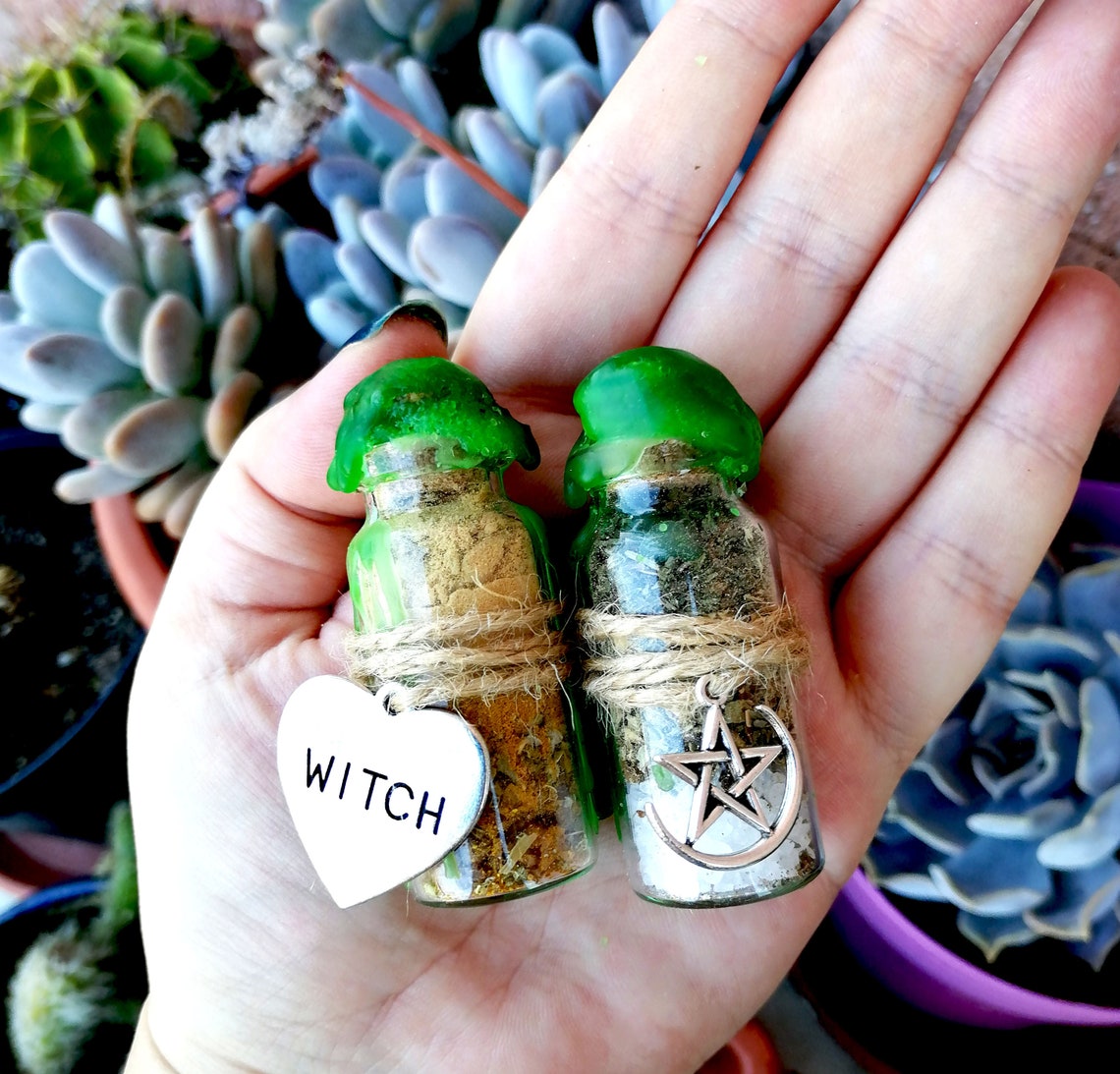 Witch Spell Jar - Prosperity, Money, Abundance - Etsy