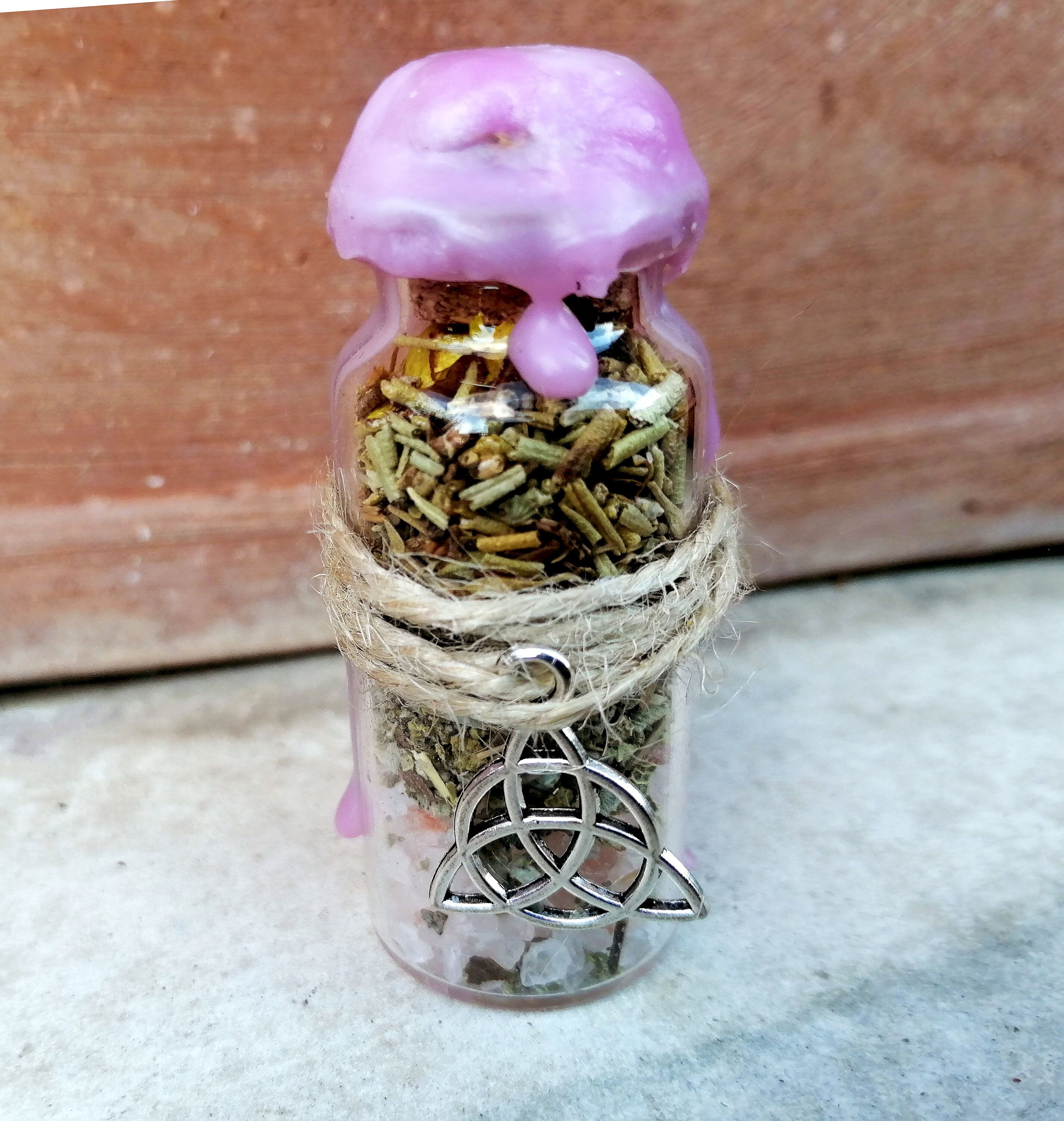 Witch Spell Jar Healing Broken Heart | Etsy