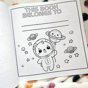 Coloring Book - Space Explorers: Cute and Easy Galactic Coloring Book ...