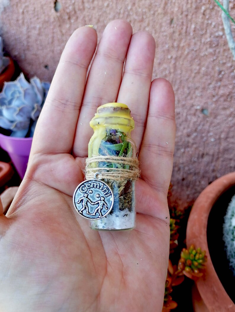 Gemini Spell Jar - Etsy
