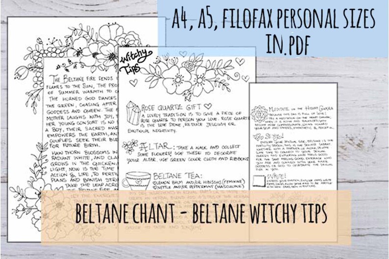 Australia & Southern Hemisphere Beltane Celebration Printable - Etsy