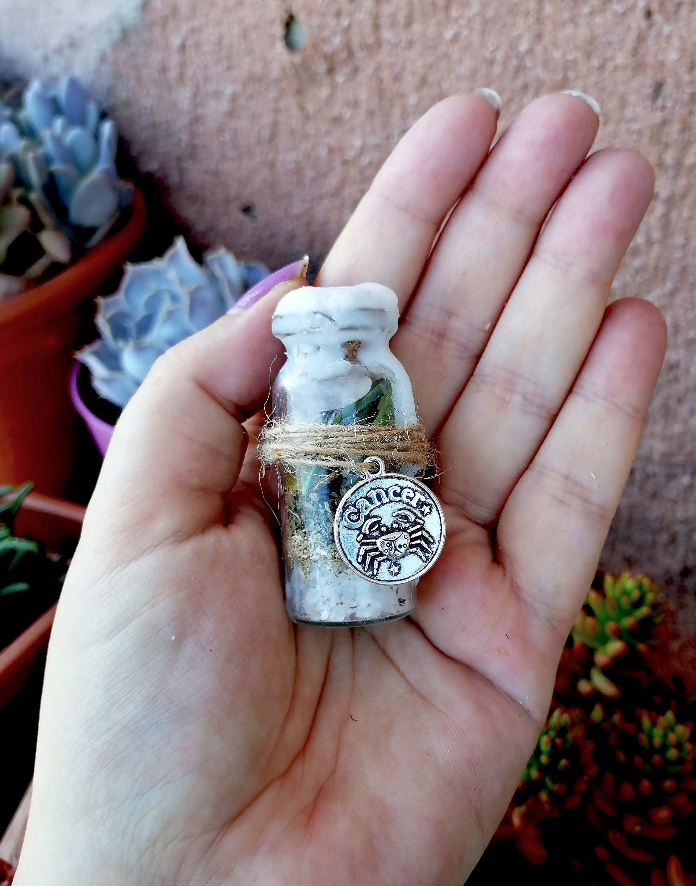 Cancer Spell Jar | Etsy