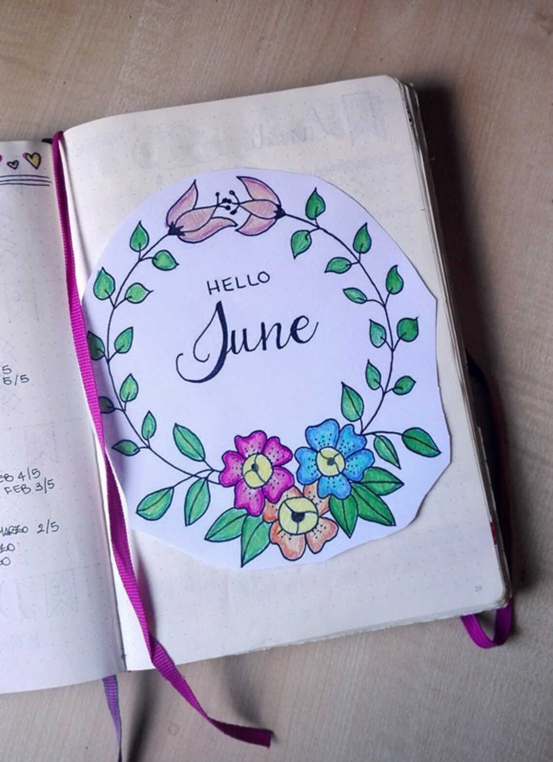 12 Months Cover Journal Pack Printable for Your Bullet - Etsy