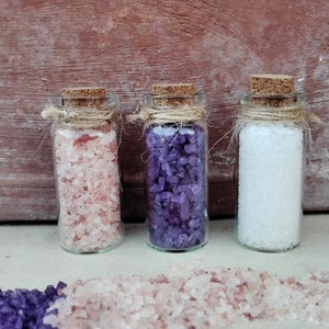 Witches Salt, Set or Single. Pink, Red, Brown, White, Black, Violet ...