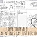 Love Yourself Journal Pack Valentines Day Just for You 8 - Etsy