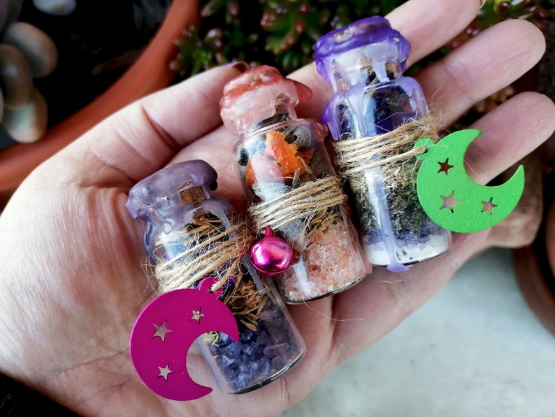 Witch Spell Jar - a Fresh Start! New Beginning - Etsy