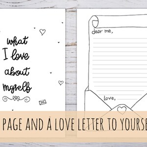 Love Yourself Journal Pack Valentines Day Just for You 8 - Etsy