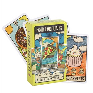 Food Fortune 78 Tarot Deck Cards Free Shipping - Etsy