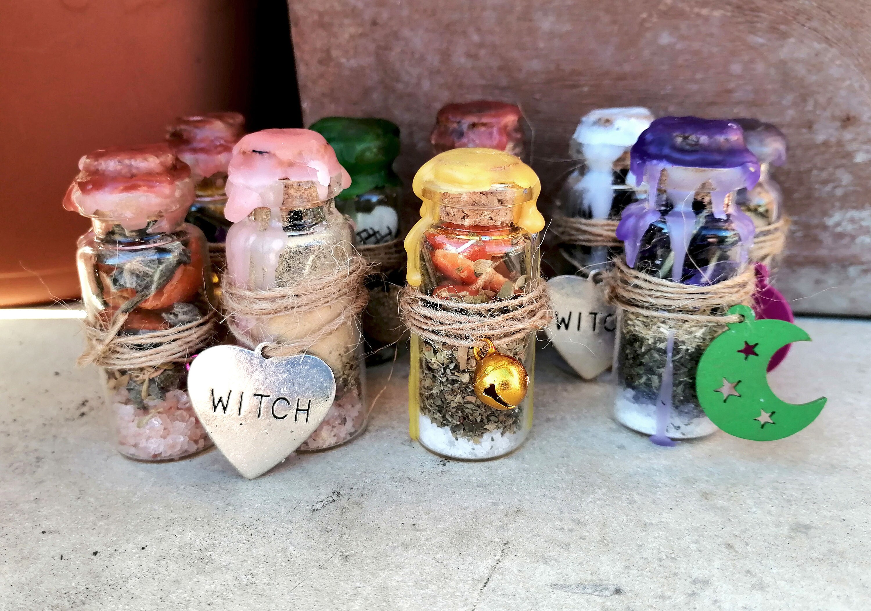 Witch Spell Jar - a Fresh Start! New Beginning - Etsy