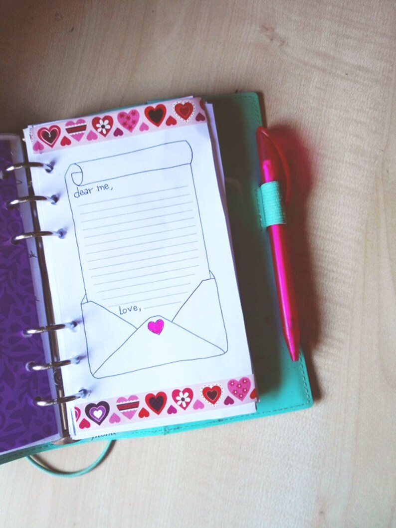 Love letter to yourself Valentines Printable for your | Etsy