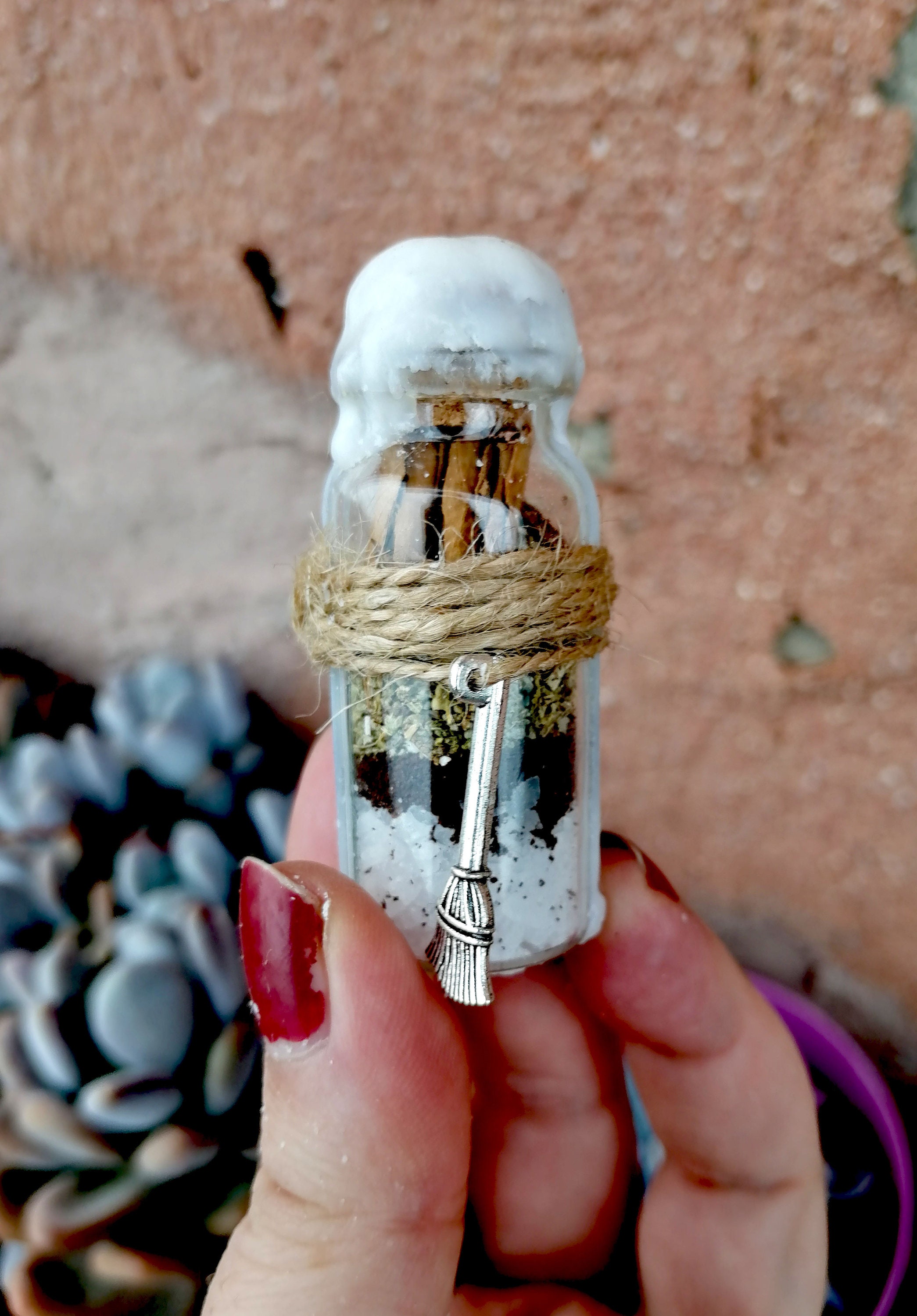 Witch Spell Jar - No More Anxiety - Etsy