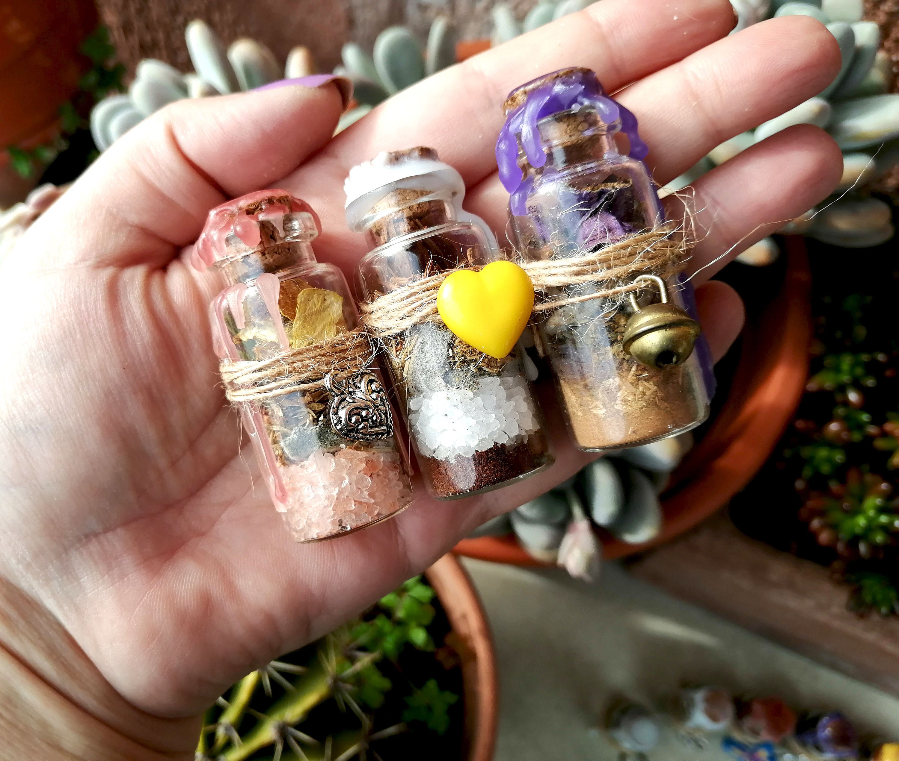 Witch Spell Jar Healing Broken Heart | Etsy