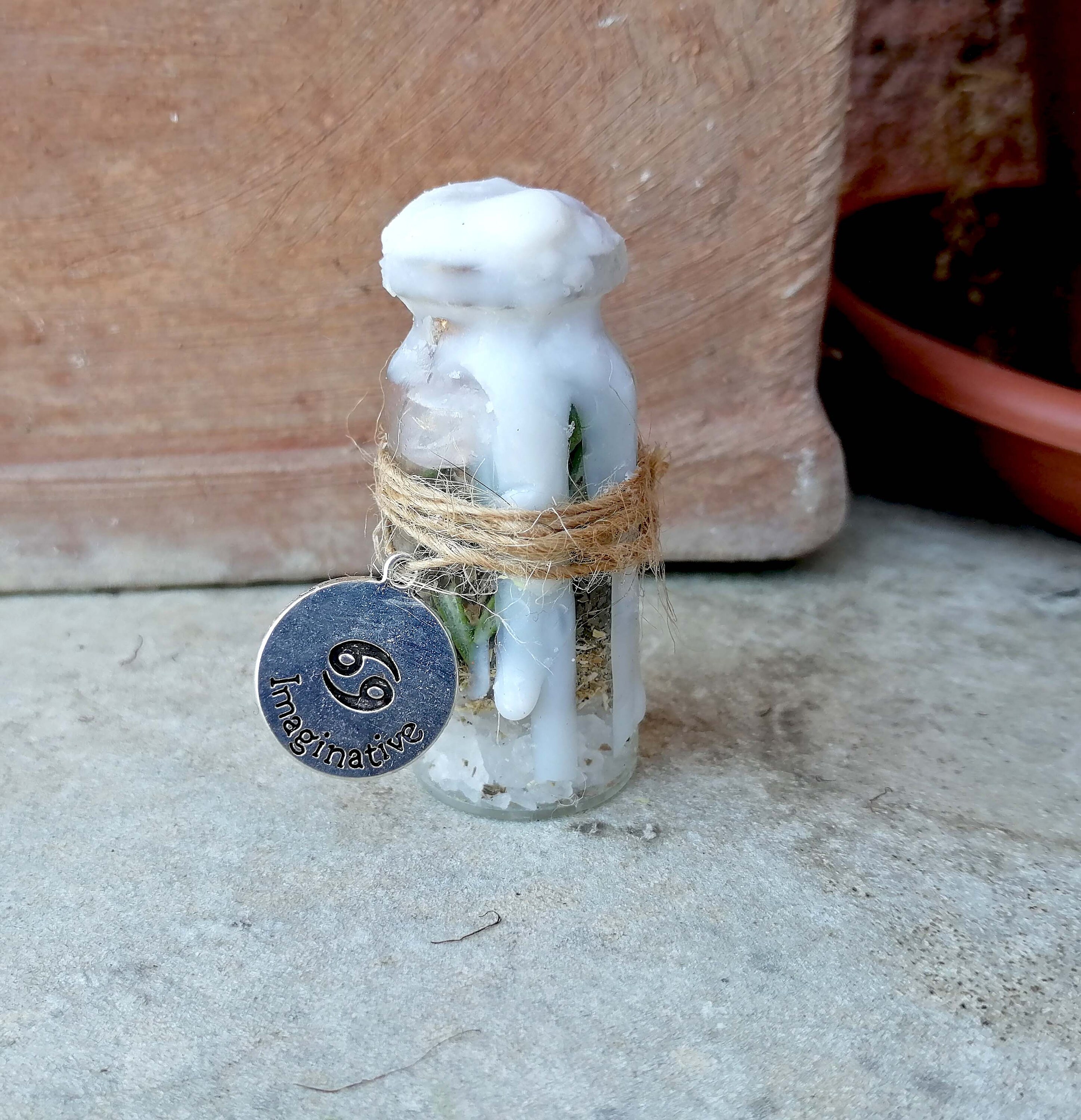 Cancer Spell Jar - Etsy