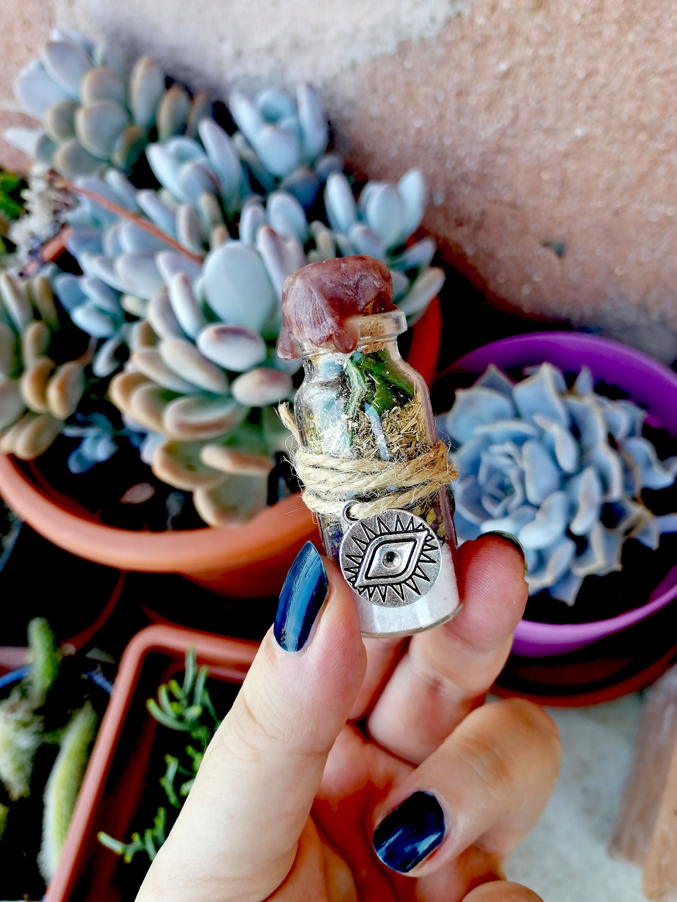 Witch Spell Jar - No More Nightmares - Etsy