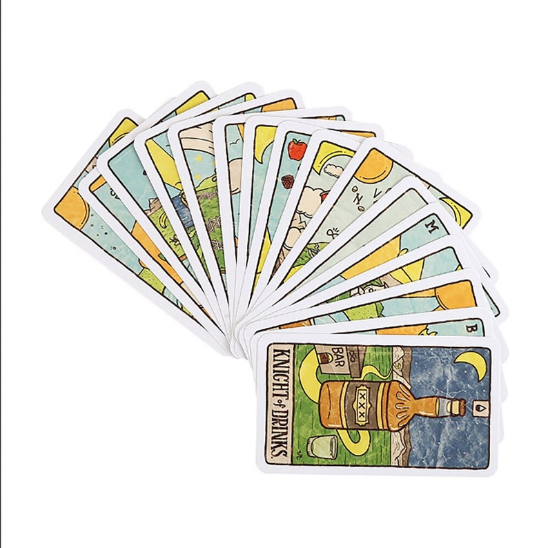 Food Fortune 78 Tarot Deck Cards Free Shipping - Etsy