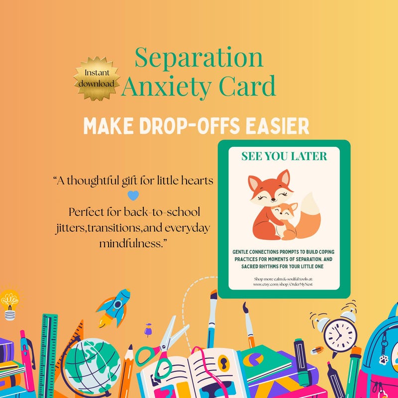 Separation Anxiety - Etsy