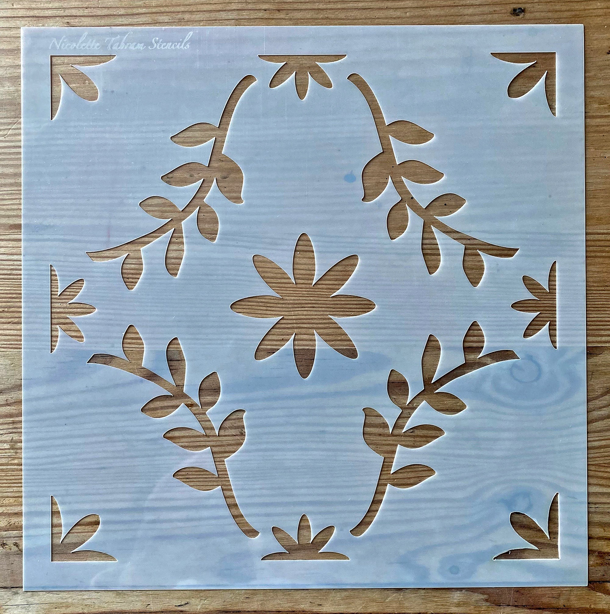 Roma Tile Stencil for Floors, Tiles and Walls - DIY Floor Project - Etsy