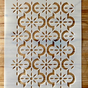 Medina Stencil for Furniture - Moroccan Stencil - DIY Projects - Etsy
