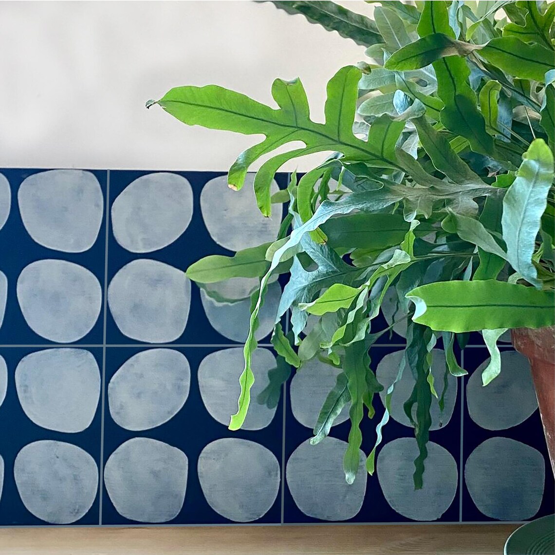 Pebbles Stencil for Patios, Floors, Tiles and Walls-geometric Stencil ...