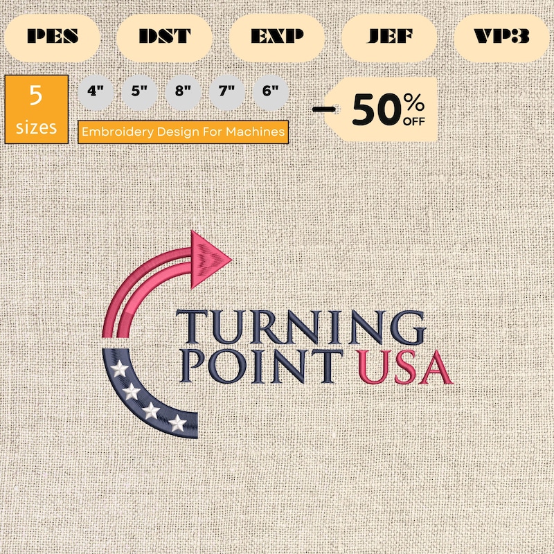 Turning Point Usa Svg - Etsy