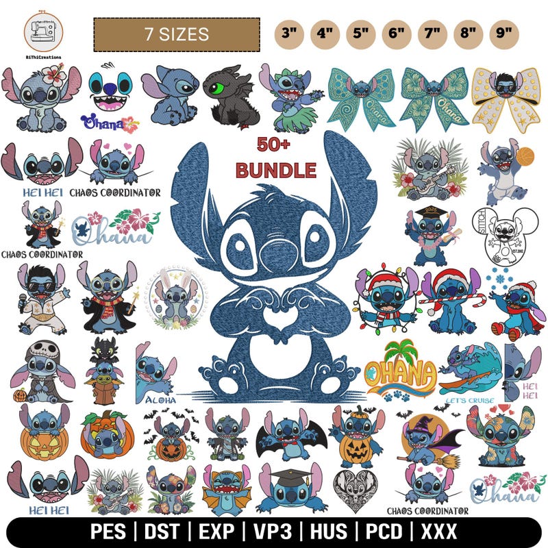 Stitch Delight Machine Embroidery Designs - Etsy Canada