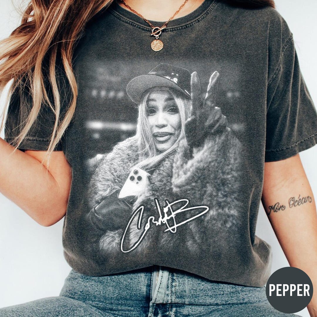 Cardi B Shirt Vintage 90s Graphic Tee, Cardi B Tour 2026 Shirt, Cardi B ...