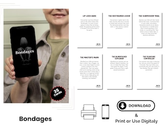 Printable Bondage Game for Couples – BDSM Dares, Dominance & Submission ...