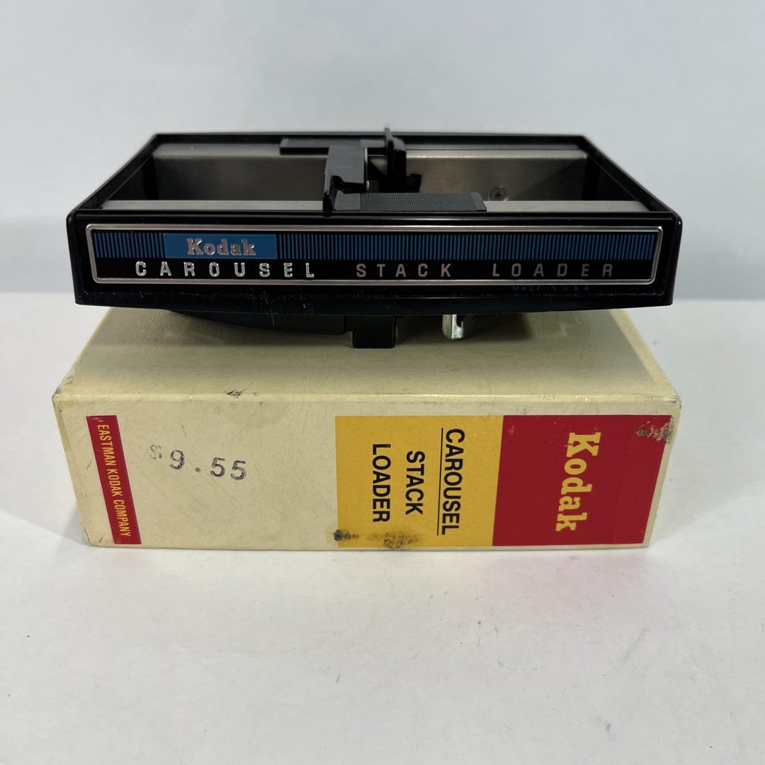 Kodak EC Carousel Stack Loader in Box - Vintage Photography Equipment ...