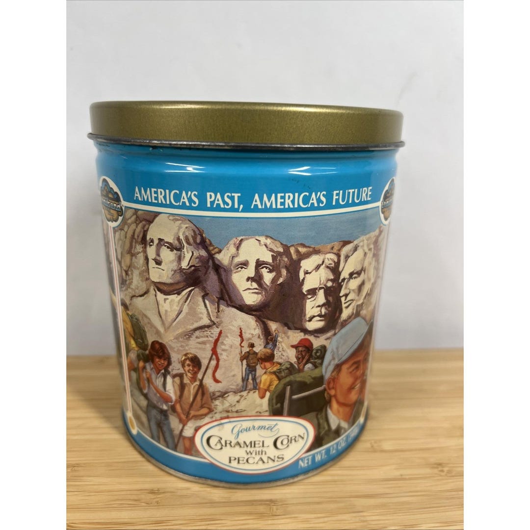 Trails End Popcorn Tin