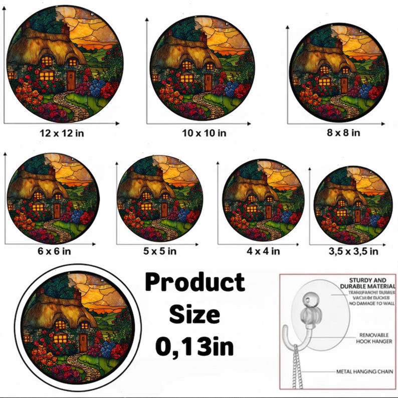 Simon Expedition 33 Stained Glass Suncatcher, Expedition 33 Fans Gifts ...