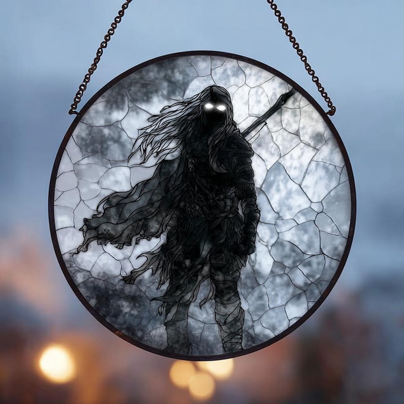 Simon Expedition 33 Stained Glass Suncatcher, Expedition 33 Fans Gifts ...