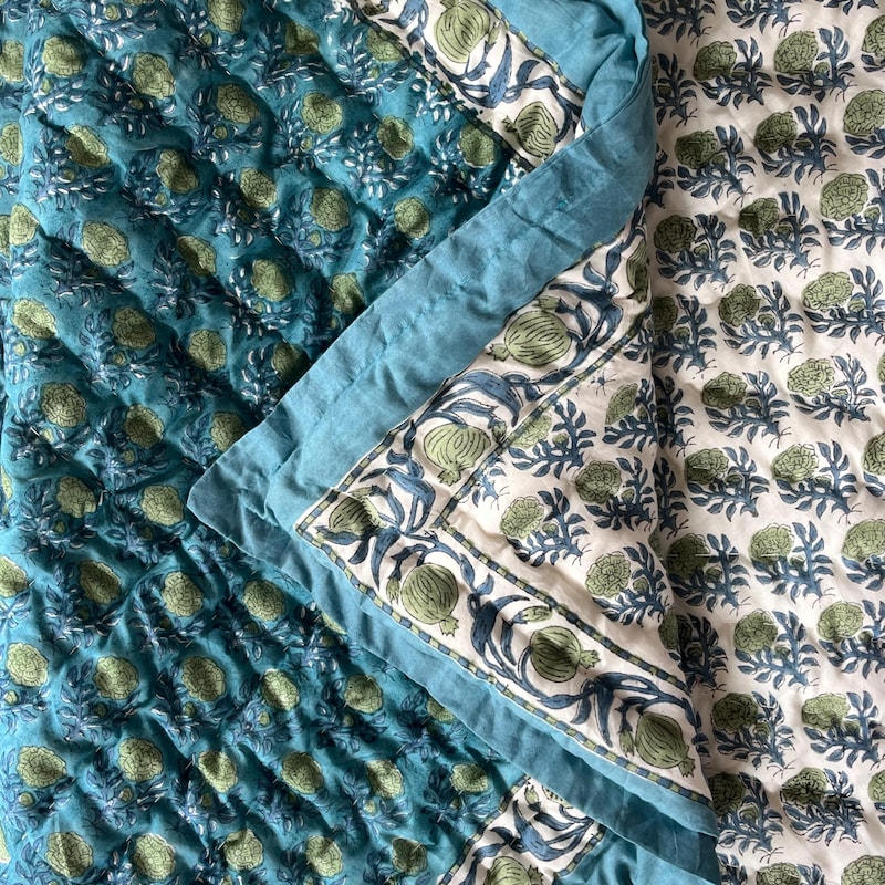 Thick Hand Block Quilt - Etsy
