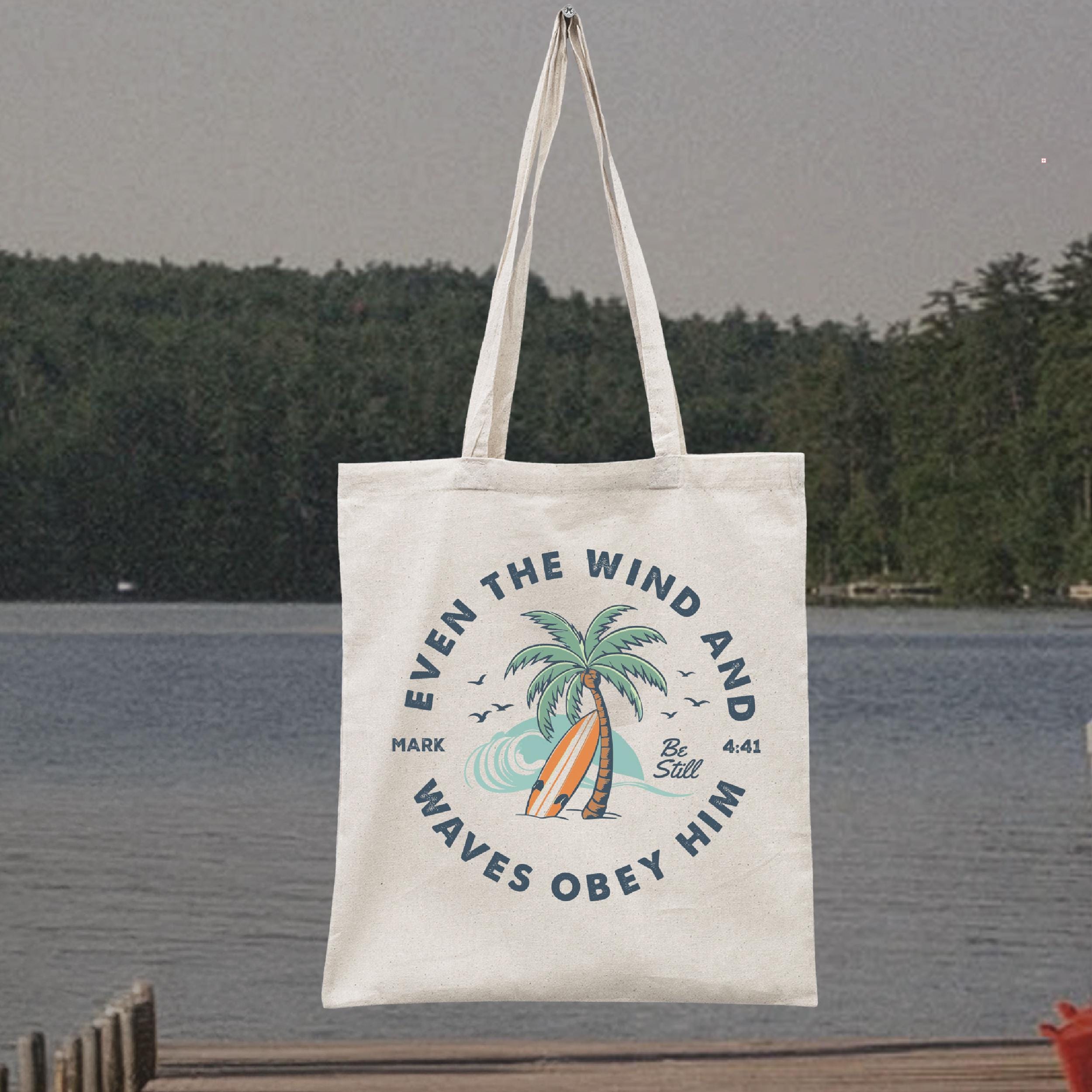 Christian Bible Verse SVG, PNG, Even the Wind and Waves Mark 4:41 ...