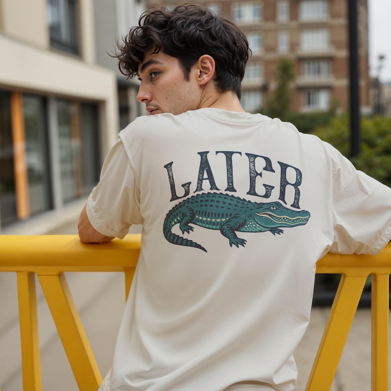 Later Gator SVG: Funny Alligator Design for Shirts (digital Download - Etsy