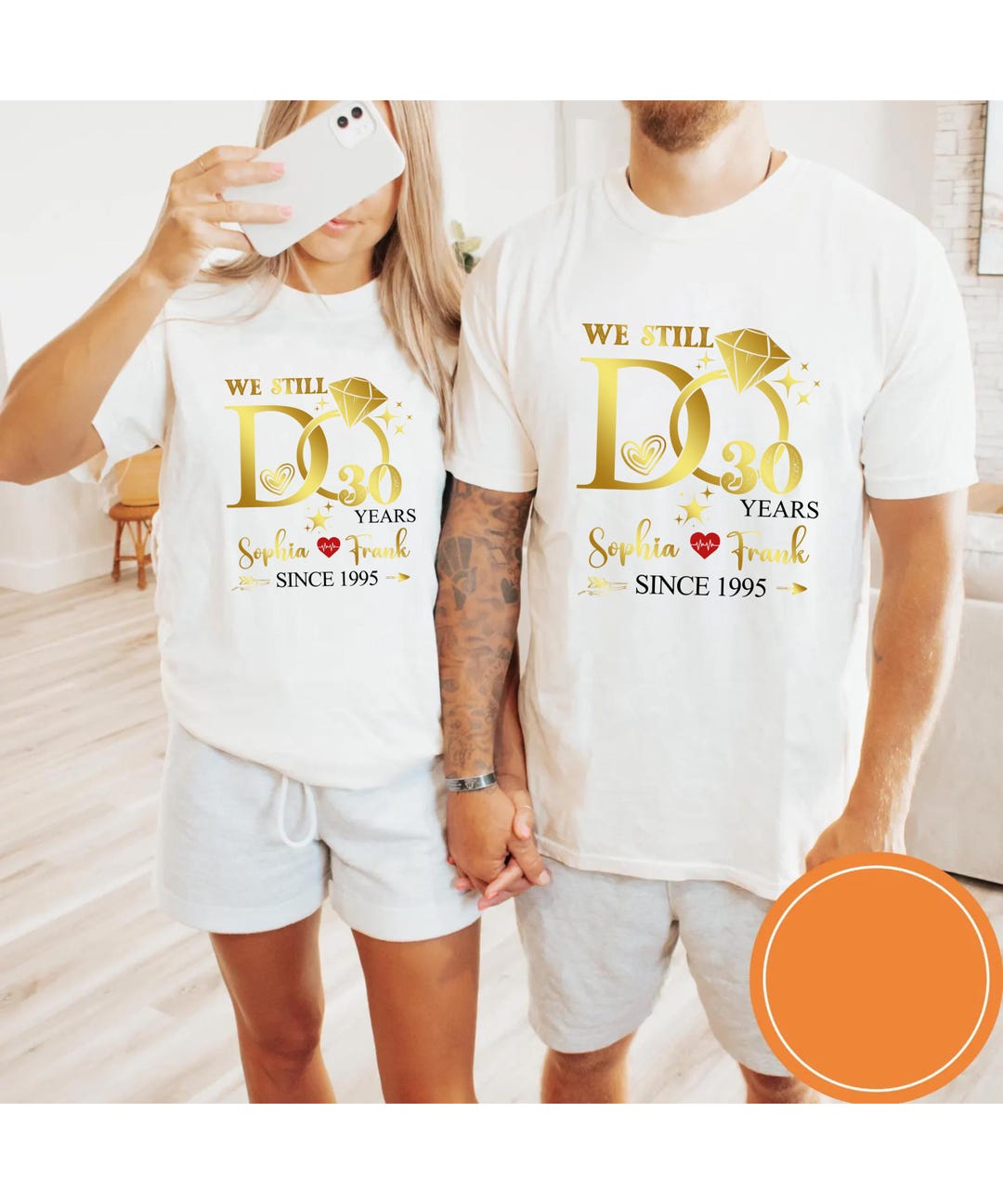 We Still Do Shirt, Wedding Anniversary Comfort Color, Personalized Wife ...