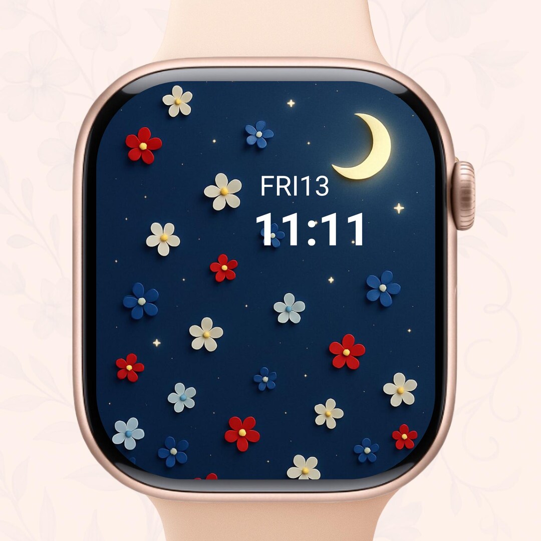 Ethereal Twilight Apple Watch Wallpaper | Celestial Digital Download - Etsy