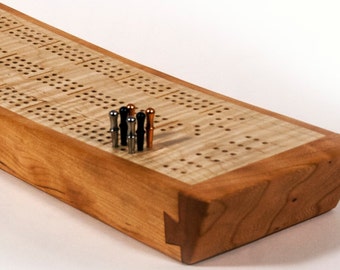 Cribbage Board Continuous Track, Swooped Profile With Peg and Card ...