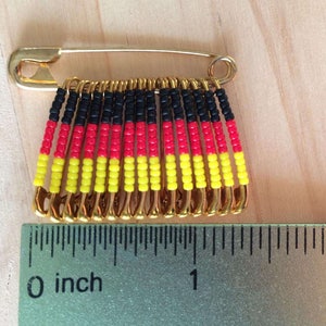 German Flag Pin World Cup Pin Handmade Gift for Her Birthday Gift Lapel ...
