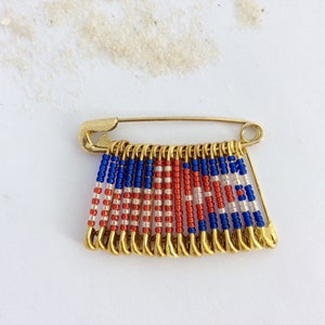 USA Cuba Flag Pin Handmade in the USA Gift for Her Lapel Pin - Etsy