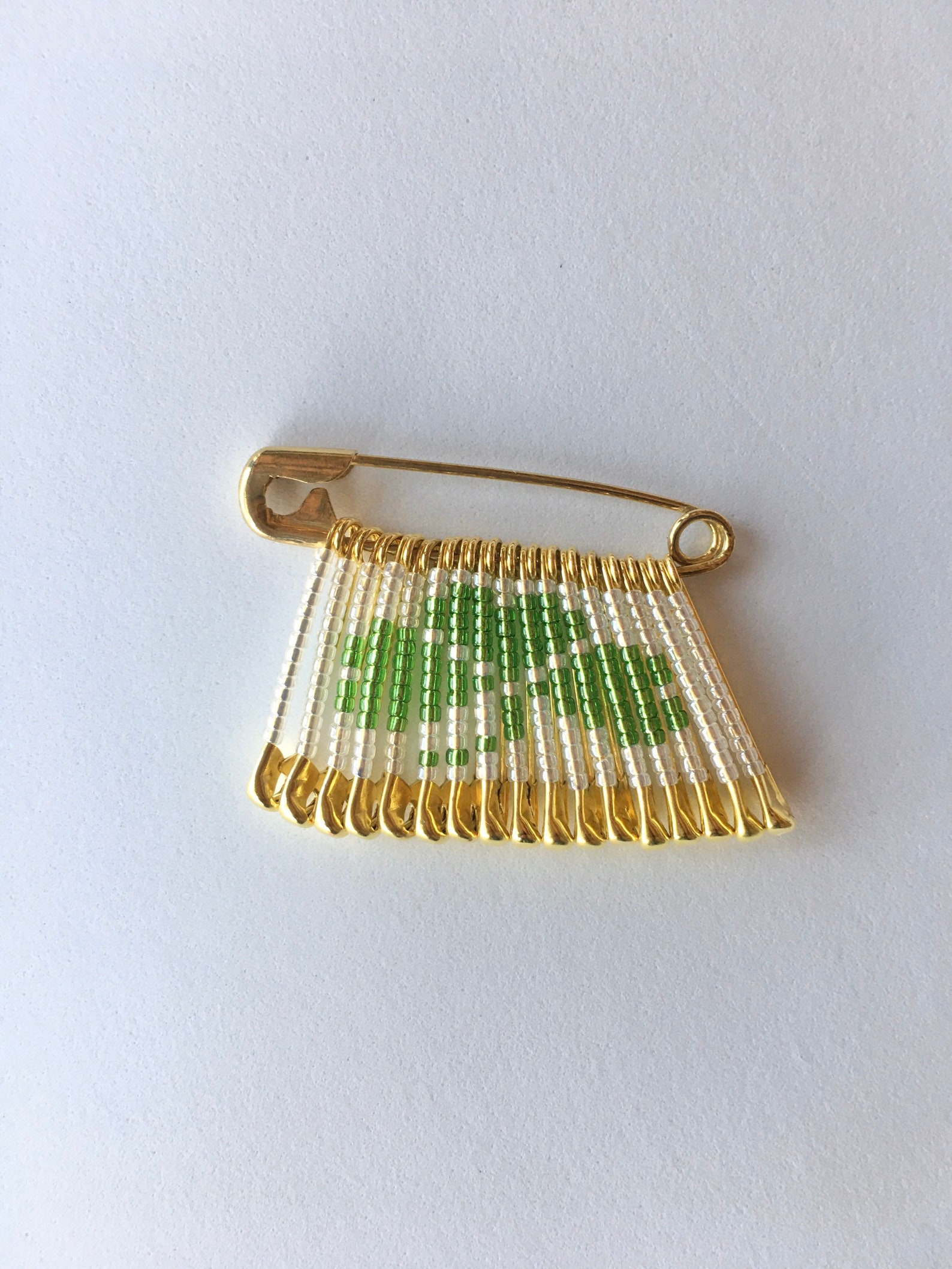 St Patricks Pin Irish Lapel Pin Beaded Pin Irish Brooch Gift - Etsy