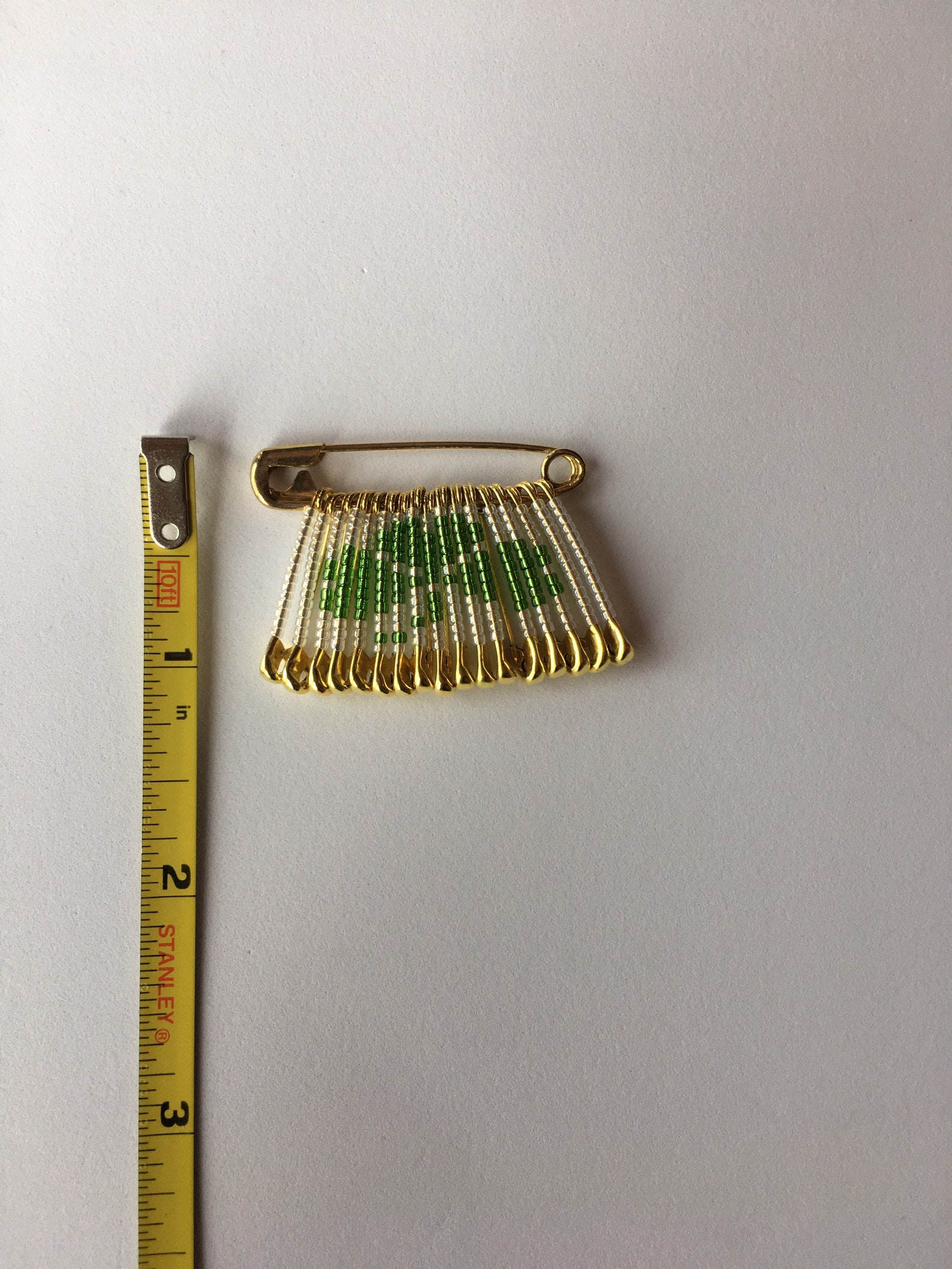 St Patricks Pin Irish Lapel Pin Beaded Pin Irish Brooch Gift - Etsy