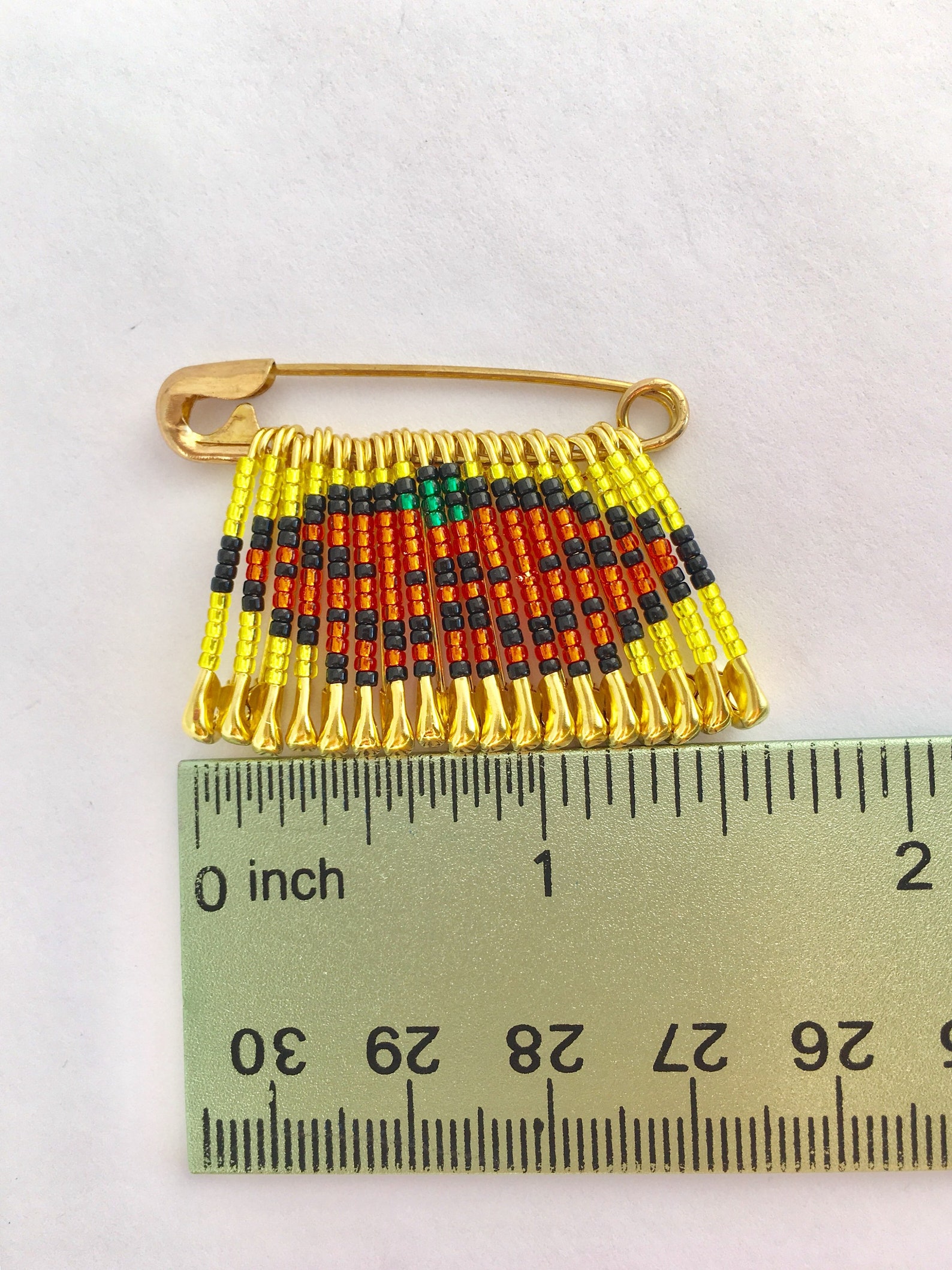 Pumpkin Pin Halloween Fall Pin Pumpkin Beaded Pin Thanksgiving - Etsy