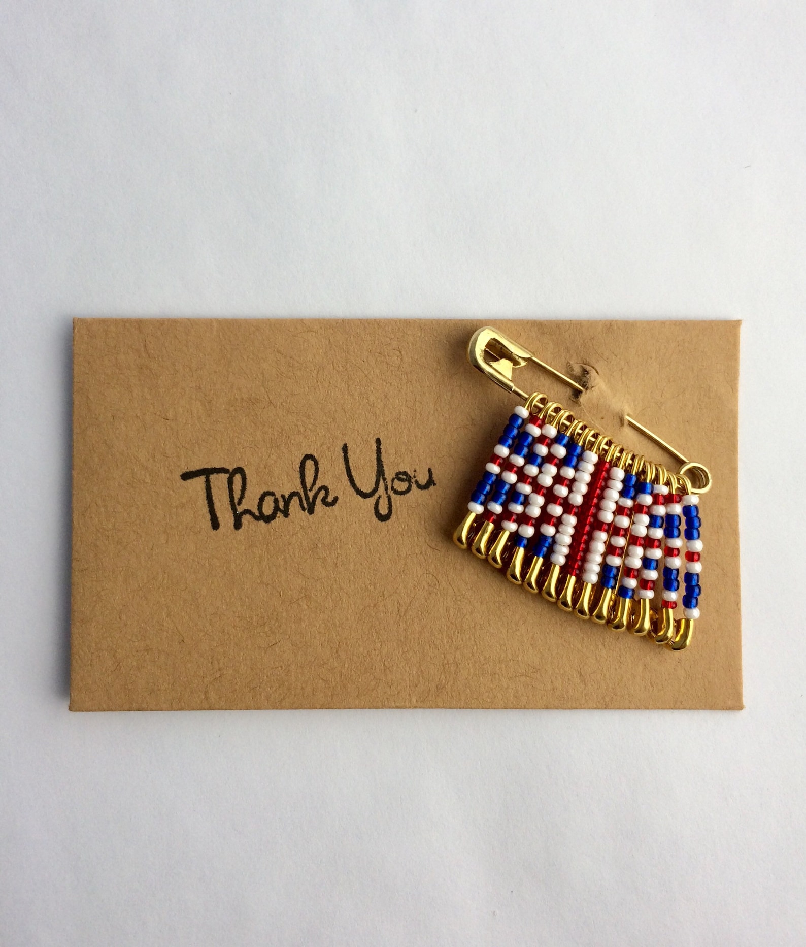 Great Britain Beaded Flag Pin UK Flag British Flag Pin - Etsy