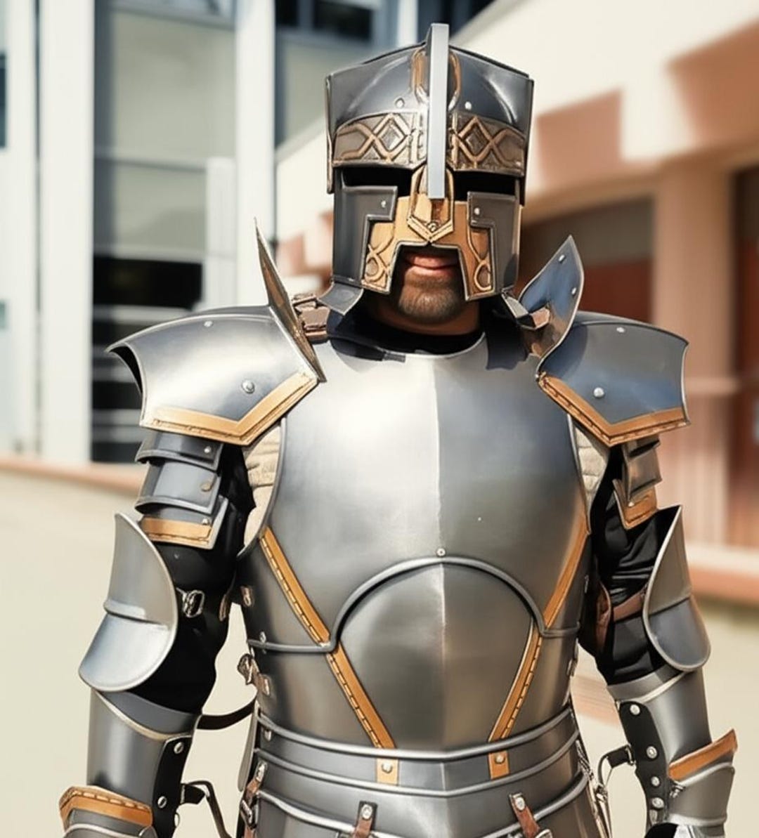 Moria Dwarf Steel Knight Armor Suit – Full Body Cosplay, LARP - Etsy
