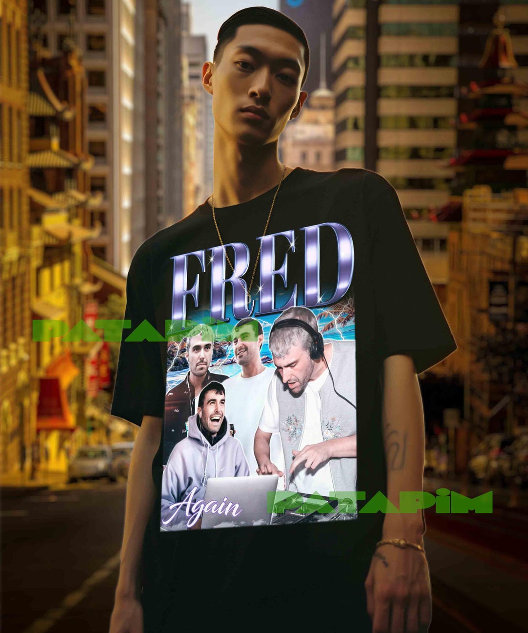 FRED AGAIN Retro Graphic Tee: 90s Style Fan Shirt, Fred Again Music 90s ...